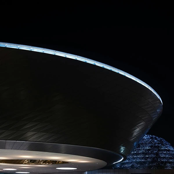Neon Flex 360° Astronomy Museum Contour Lighting Outdoor Project ...