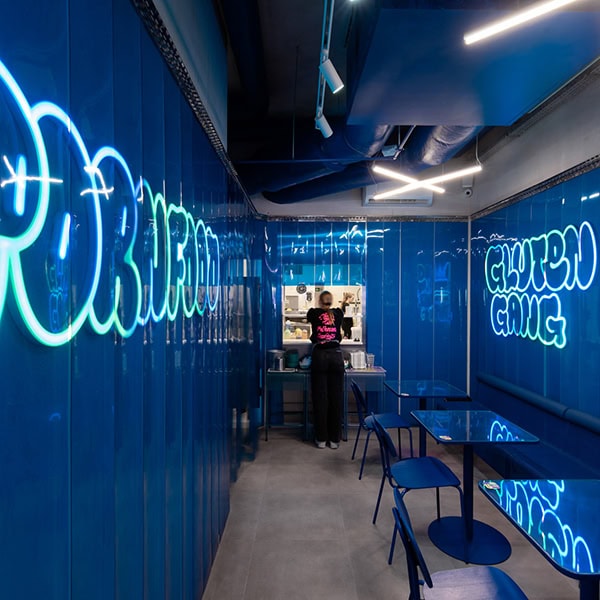 RGB DMX Control 360° LED Neon Flex Hospitality Lighting Project ...