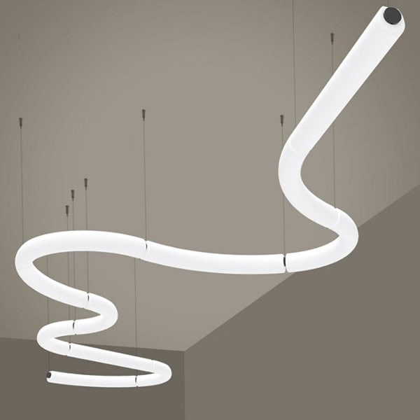 Suspension Neon Flex 360° Emitting Office Lighting Project - LEDSuntech