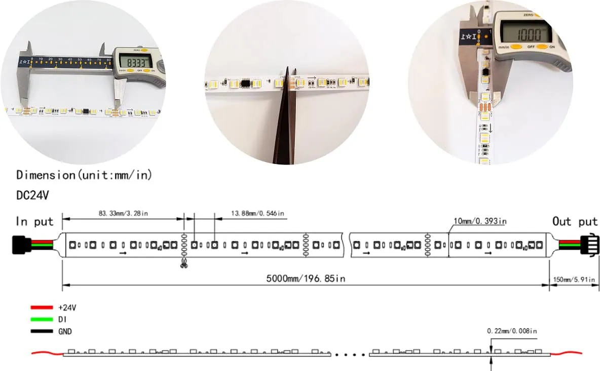 FW1906 RGBWW Digital LED Strip - LEDSuntech