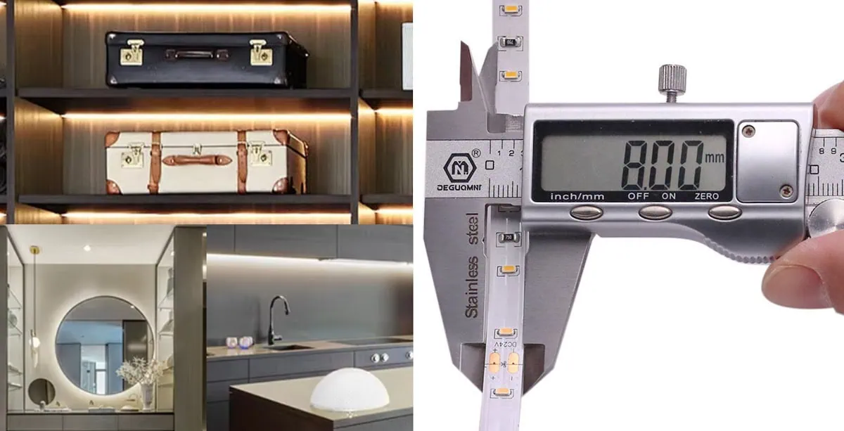 LED Strip Width Guide - LEDSuntech