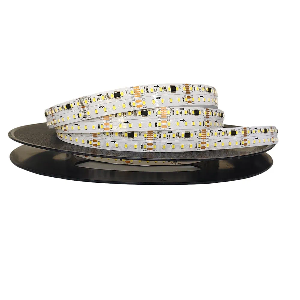 Double Row Folded Addressable LED Strip For 360 Degree Neon LED ...