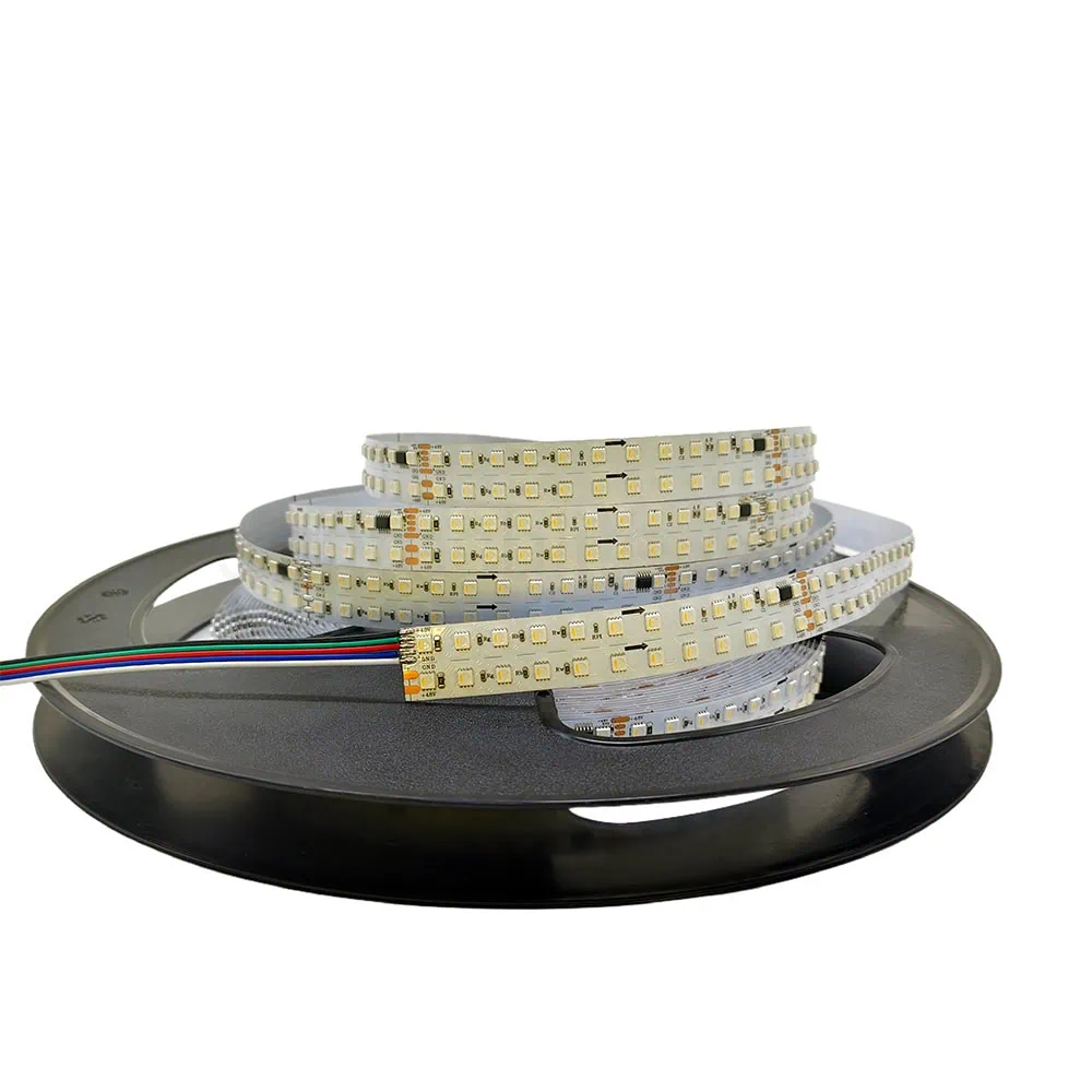 Double Row Folded Addressable LED Strip For 360 Degree Neon LED ...