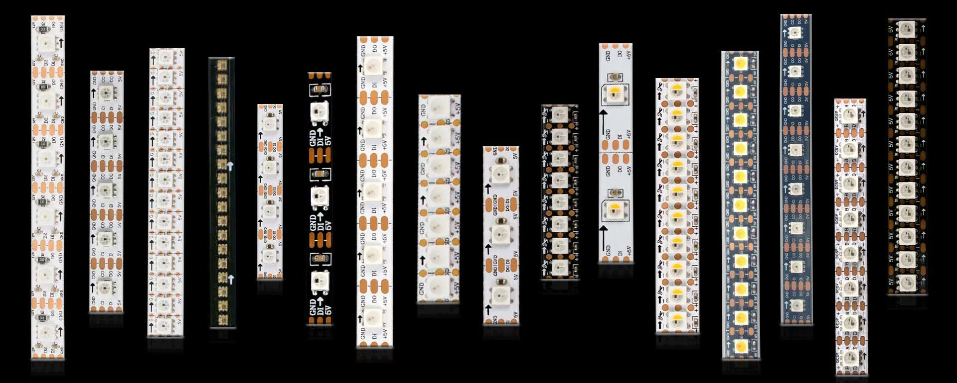 Individually Addressable LED Strip Guide RGB RGBW and Controllers ...